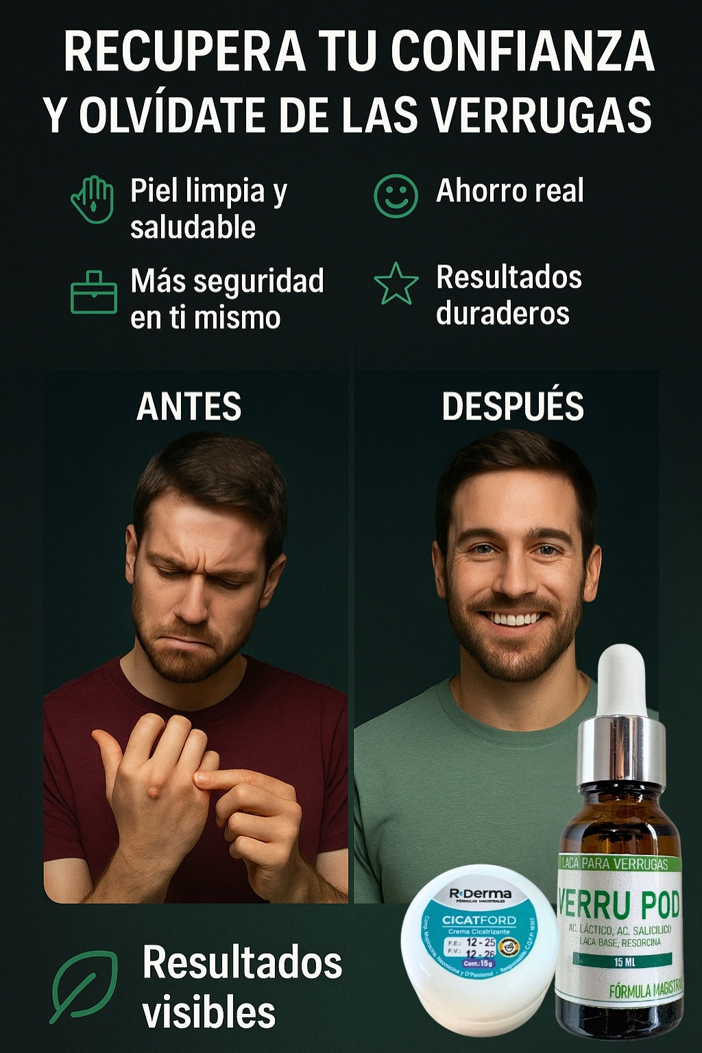 Verru Pod: Elimina Verrugas Rápidamente y de Forma Segura – KERYSHOP